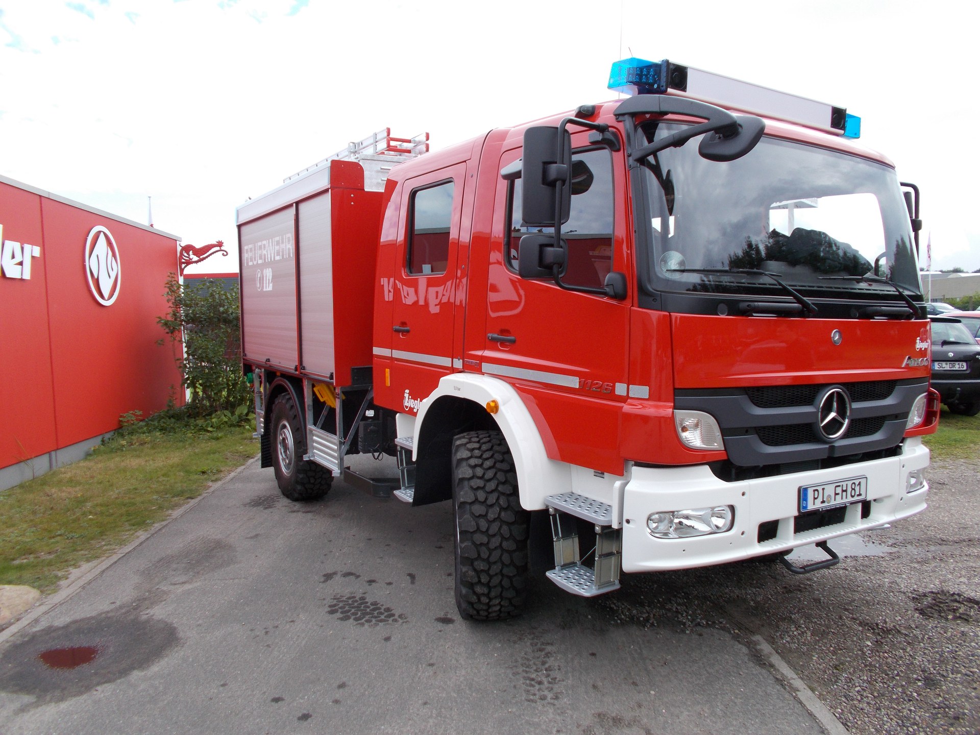 Ziegler TLF 2000 an die FF Helgoland — ZIEGLER Feuerwehrfahrzeuge