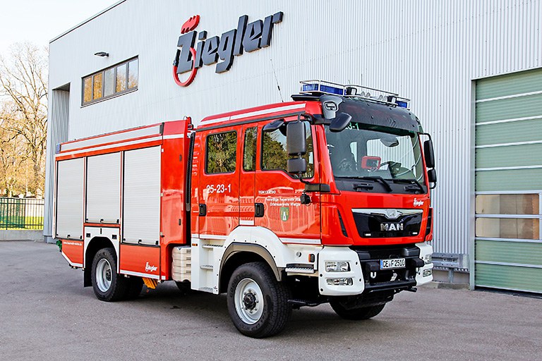 Ziegler TLF 3000 an die FF Wietze — ZIEGLER Feuerwehrfahrzeuge