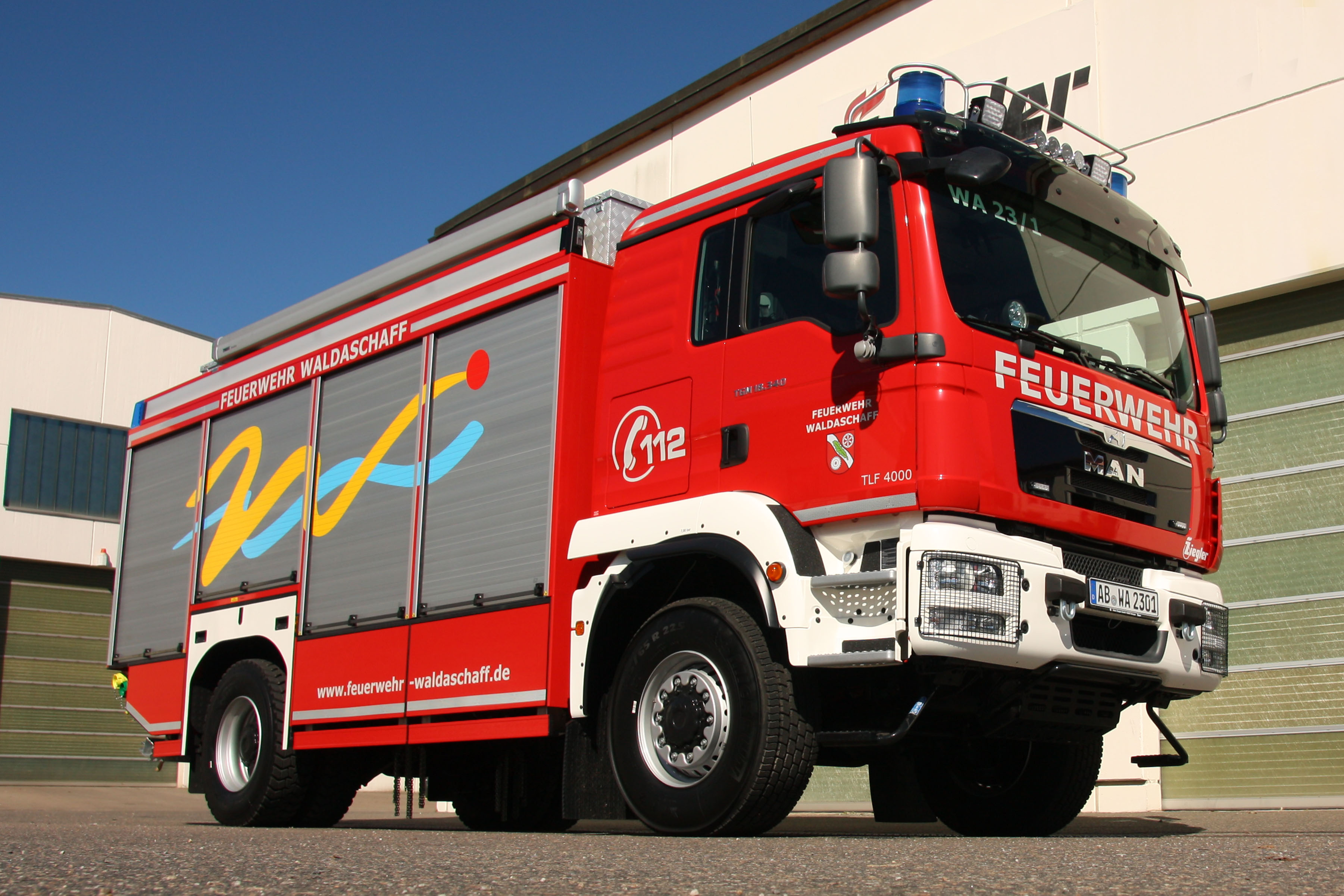 Ziegler TLF 4000 to the volunteer fire brigade of Waldaschaff — ZIEGLER ...