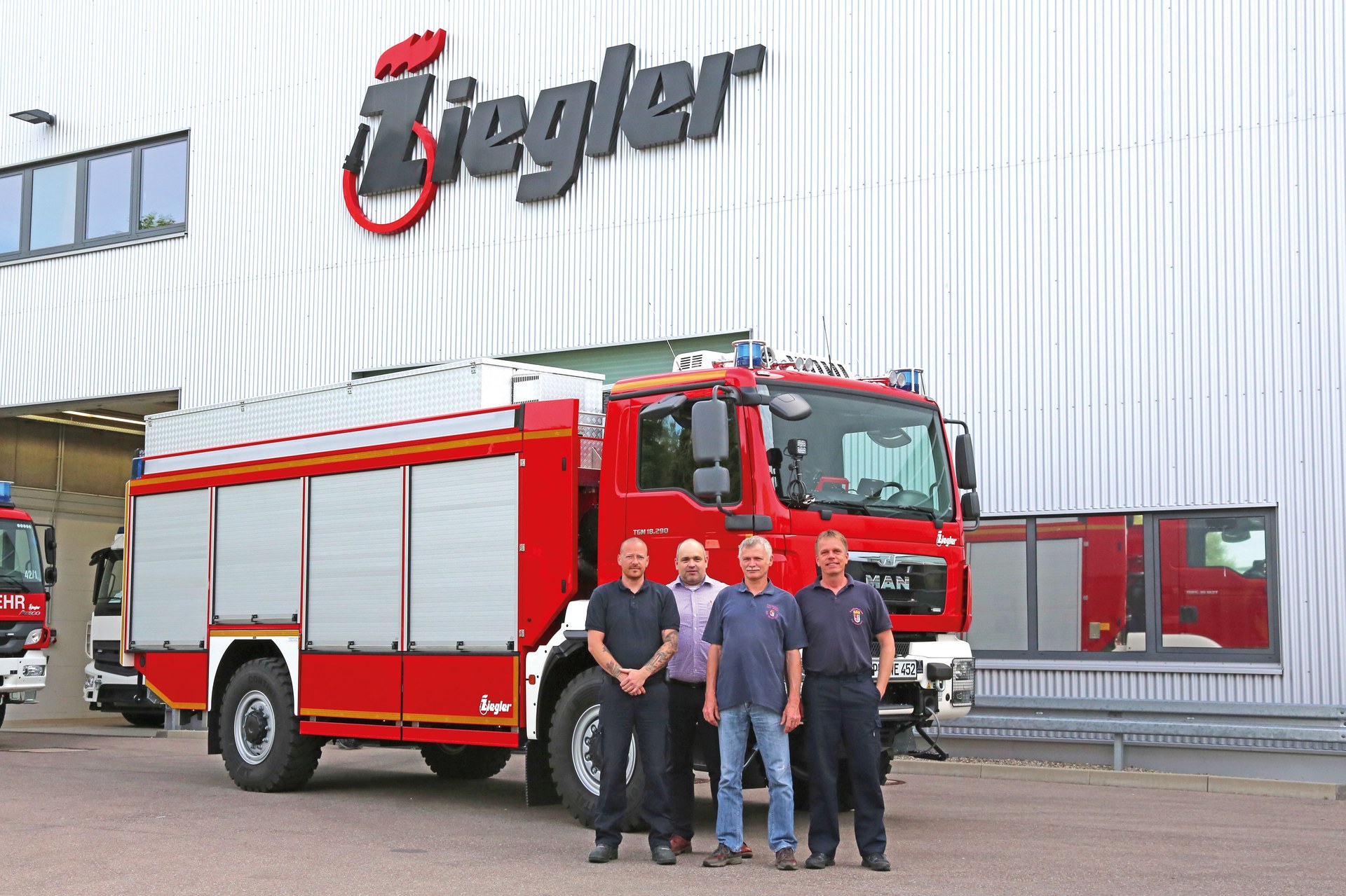 ZIEGLER RW an die FF Werder — ZIEGLER Feuerwehrfahrzeuge