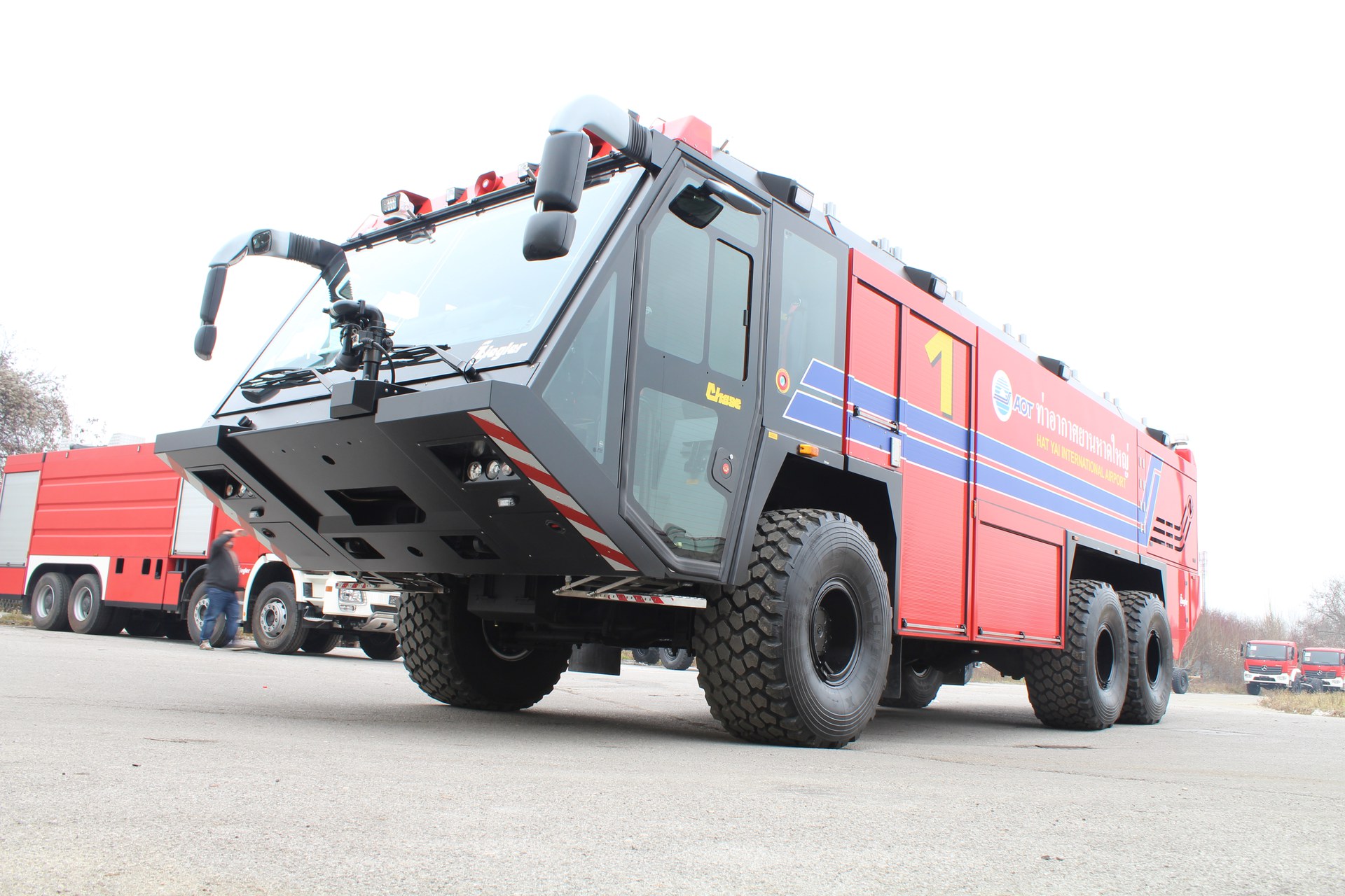 Three Ziegler Z6 to Tailand — ZIEGLER Feuerwehrfahrzeuge