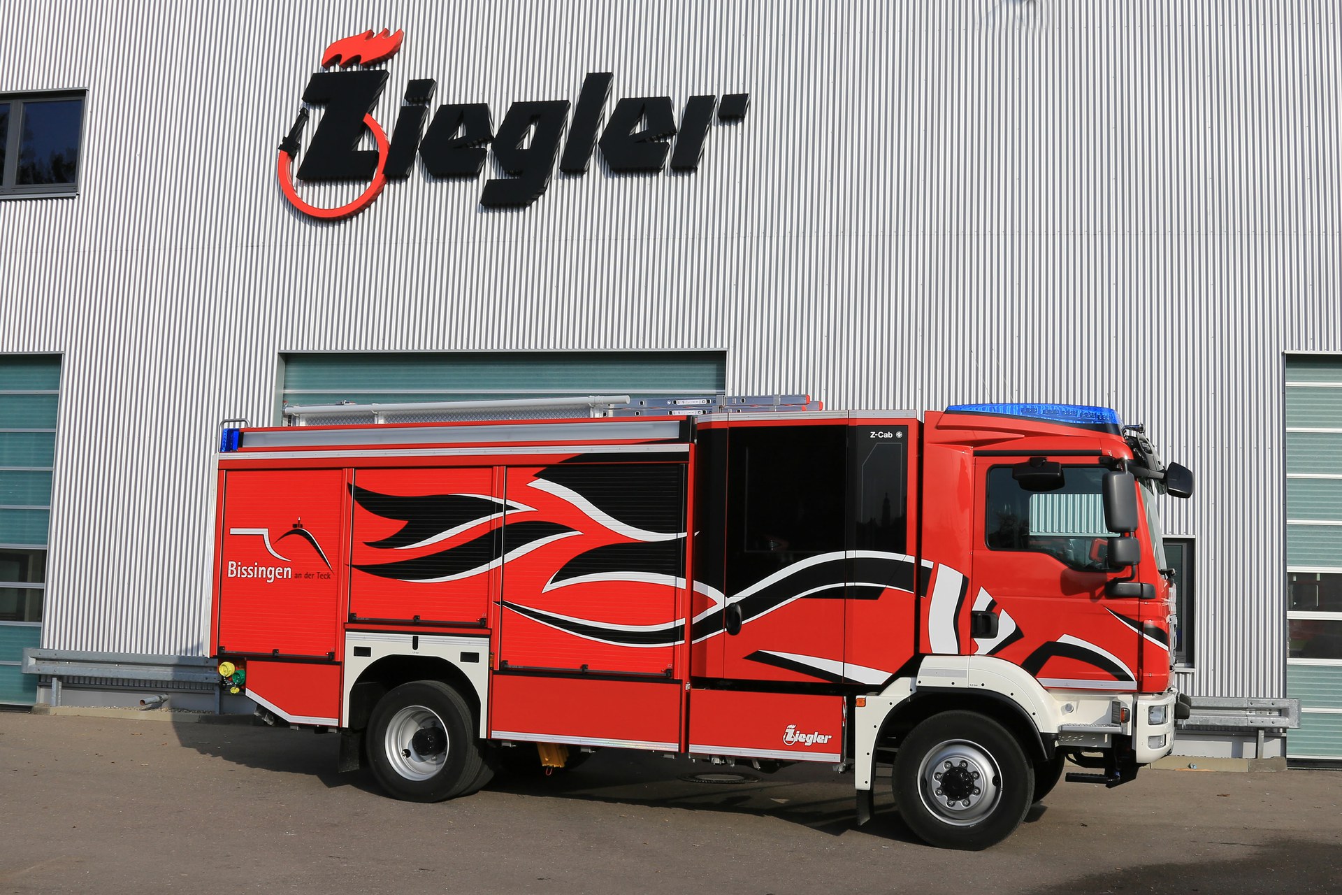 Ziegler RW to the State Fire School Würzburg — ZIEGLER Feuerwehrfahrzeuge