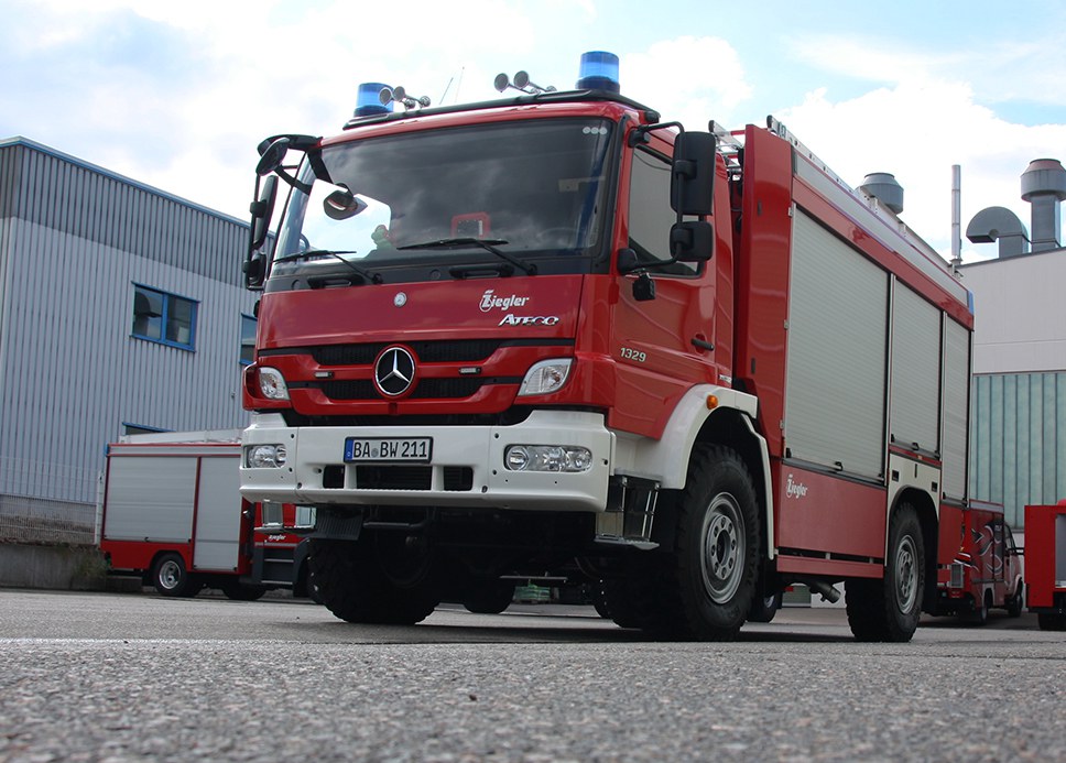 ZIEGLER TLF 3000 an die FF Markt Burgwindheim — ZIEGLER Feuerwehrfahrzeuge