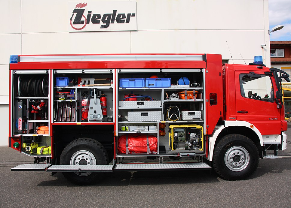 ZIEGLER TLF 3000 an die FF Markt Burgwindheim — ZIEGLER Feuerwehrfahrzeuge