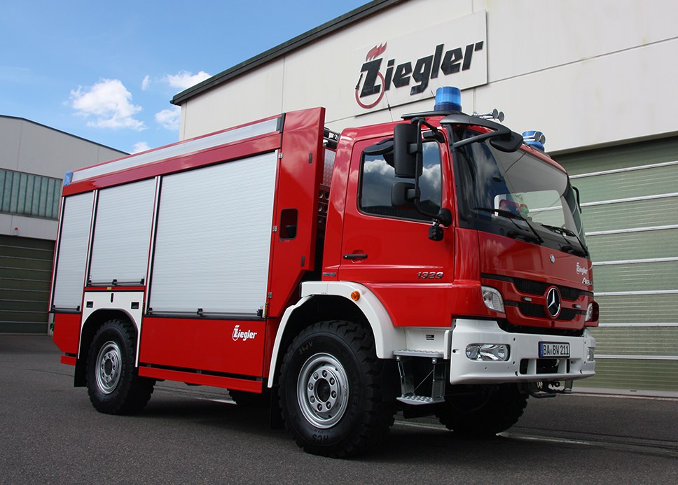 ZIEGLER TLF 3000 an die FF Markt Burgwindheim — ZIEGLER Feuerwehrfahrzeuge