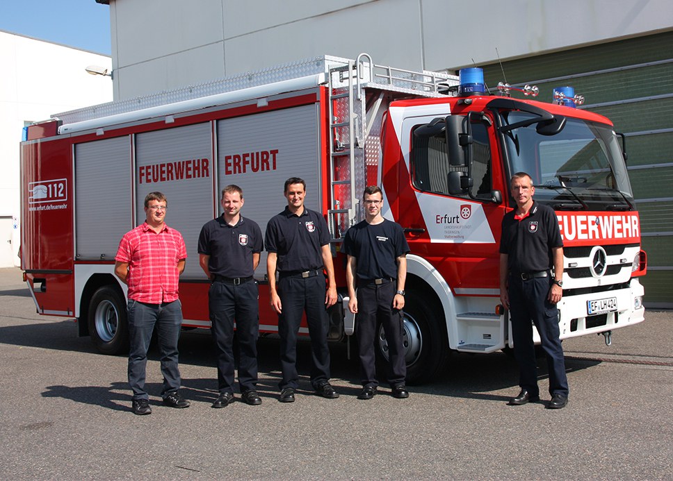 ZIEGLER GW-G an die FF Erfurt — ZIEGLER Feuerwehrfahrzeuge