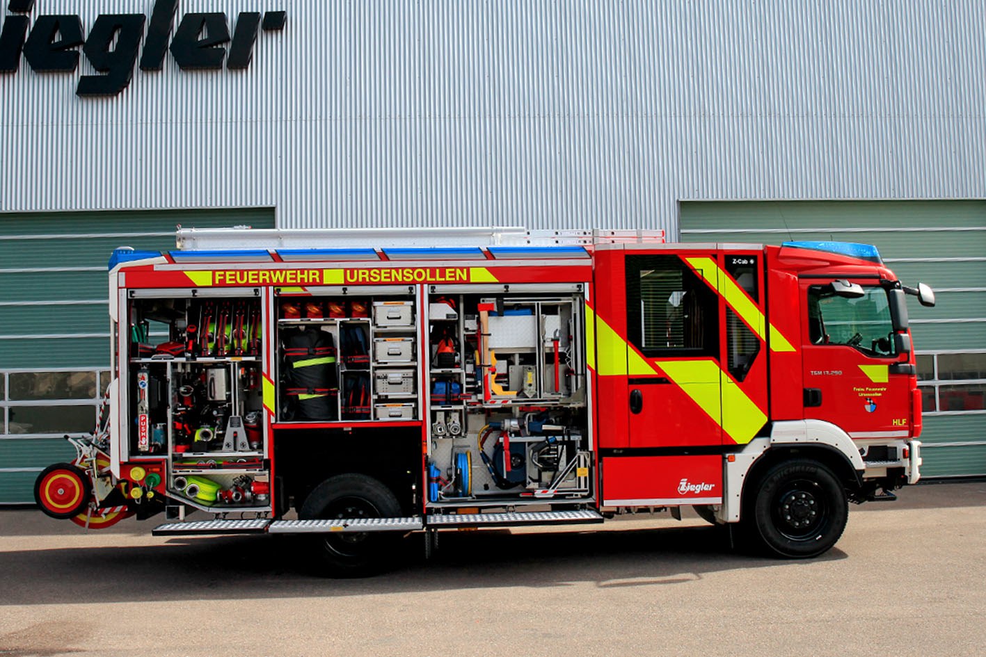 Ziegler HLF 20 to the volunteer fire brigade of Ursensollen — ZIEGLER ...