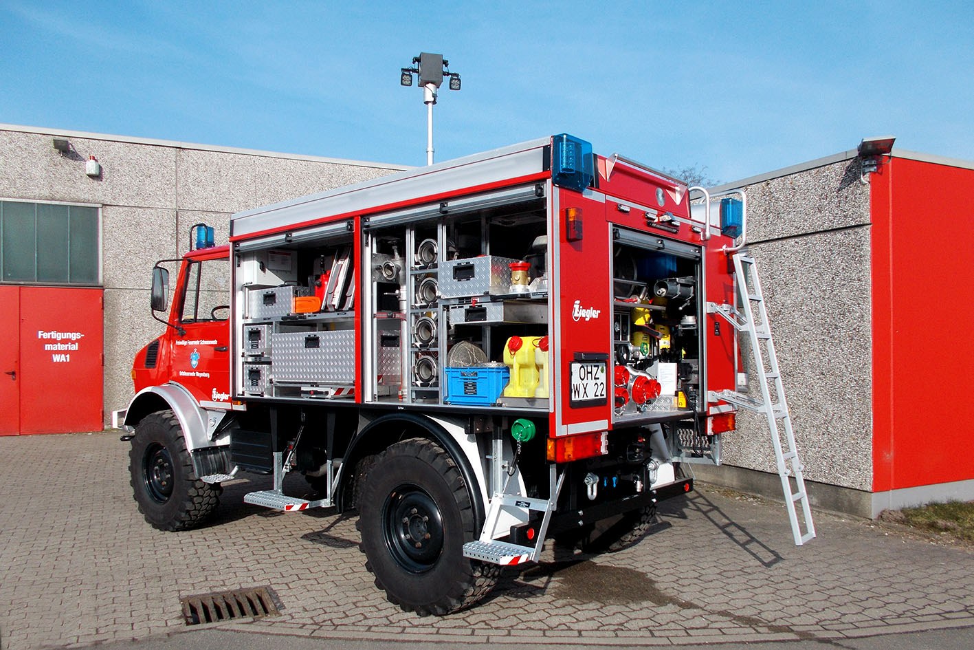 Ziegler TLF 8/18 an die Gemeinde Schwanewede für die OF Meyenburg — ZIEGLER Feuerwehrfahrzeuge