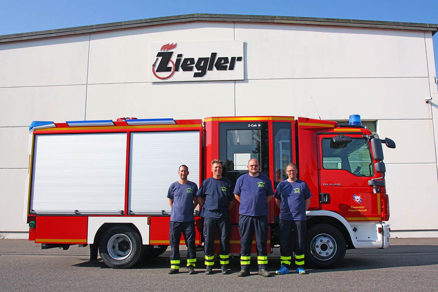 Ziegler LF 10 an das Amt Trenne für die FF Friedrichstadt — ZIEGLER ...