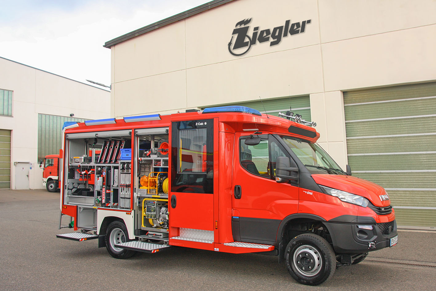 Ziegler MLF an die FF Eggesin — ZIEGLER Feuerwehrfahrzeuge