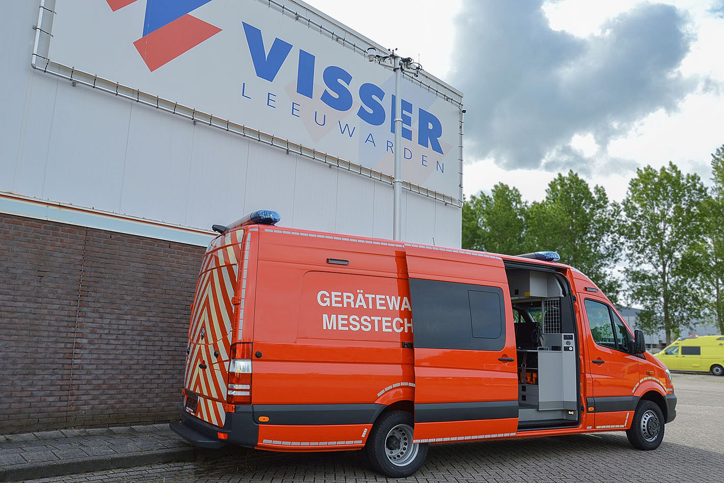 Visser GW-Mess an das IdF NRW Münster — ZIEGLER Feuerwehrfahrzeuge