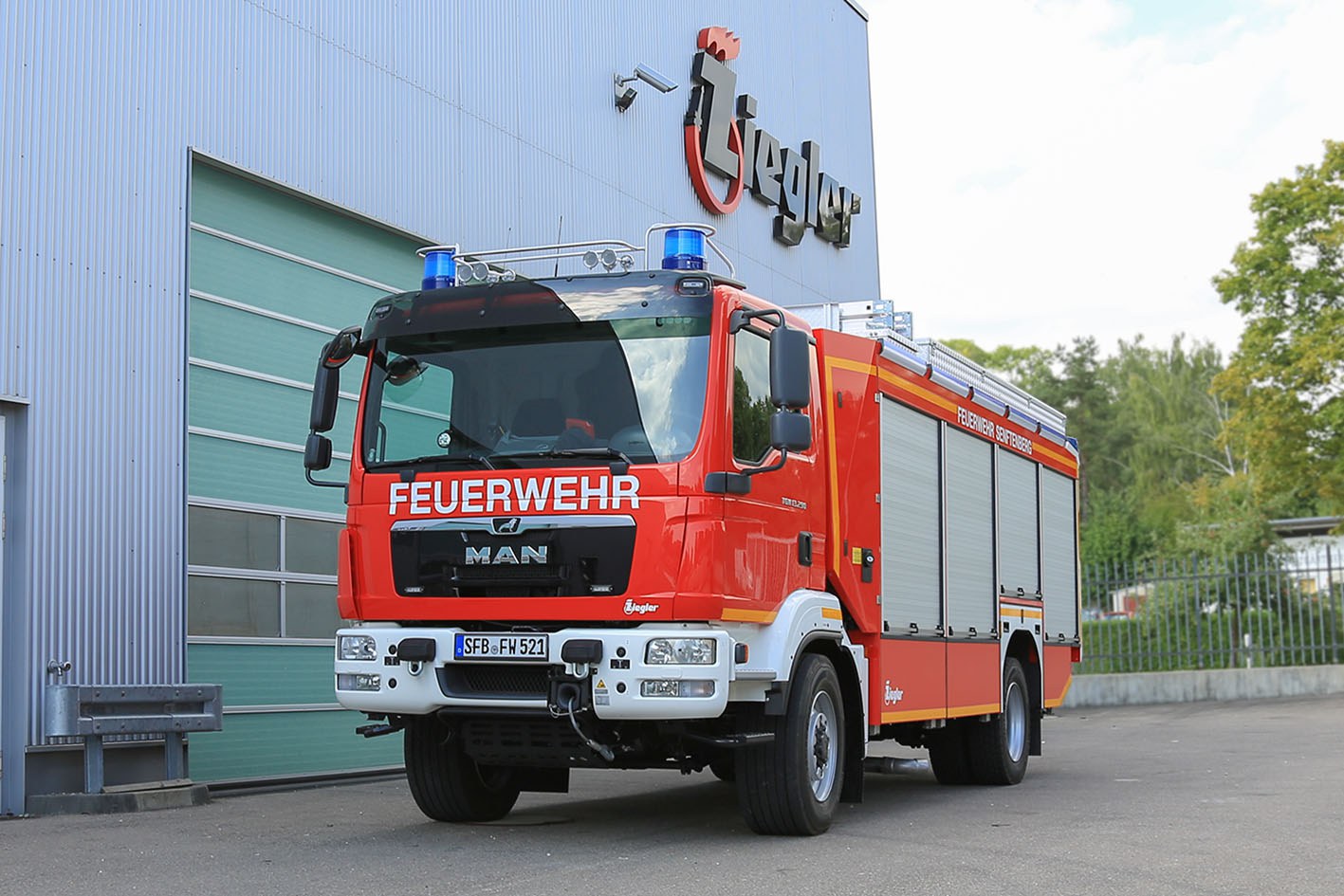 ZIEGLER RW an die FF Senftenberg — ZIEGLER Feuerwehrfahrzeuge