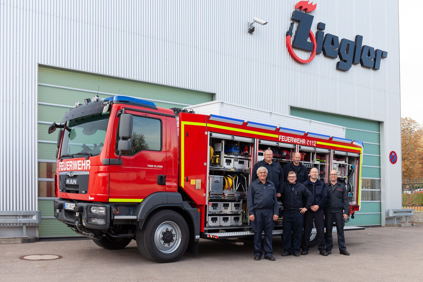 ZIEGLER RW an die FF Schwedt — ZIEGLER Feuerwehrfahrzeuge