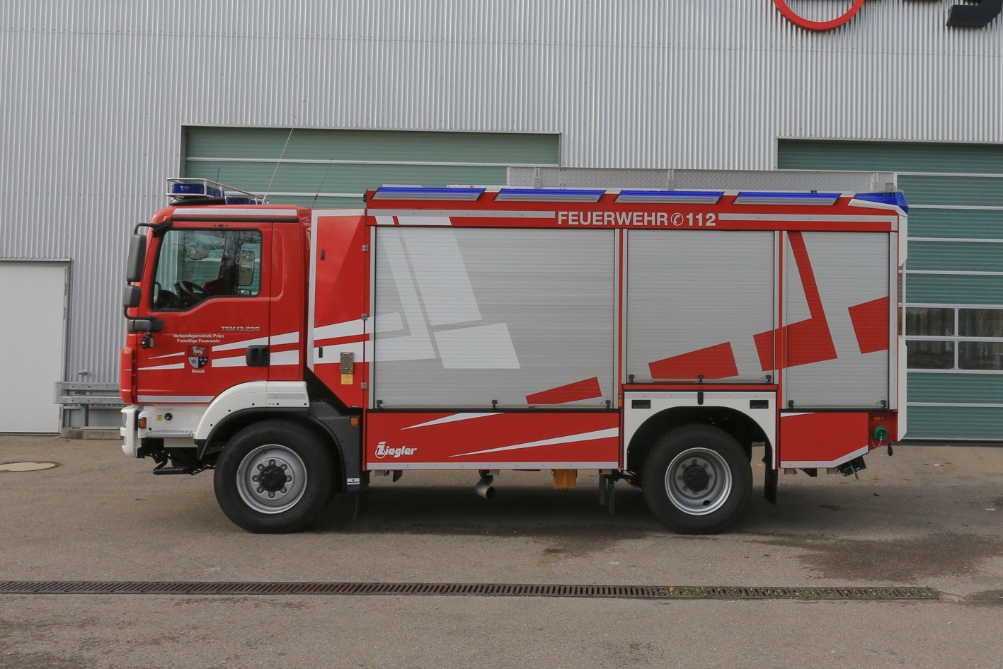 ZIEGLER TLF 3000 an die FF Bleialf — ZIEGLER Feuerwehrfahrzeuge