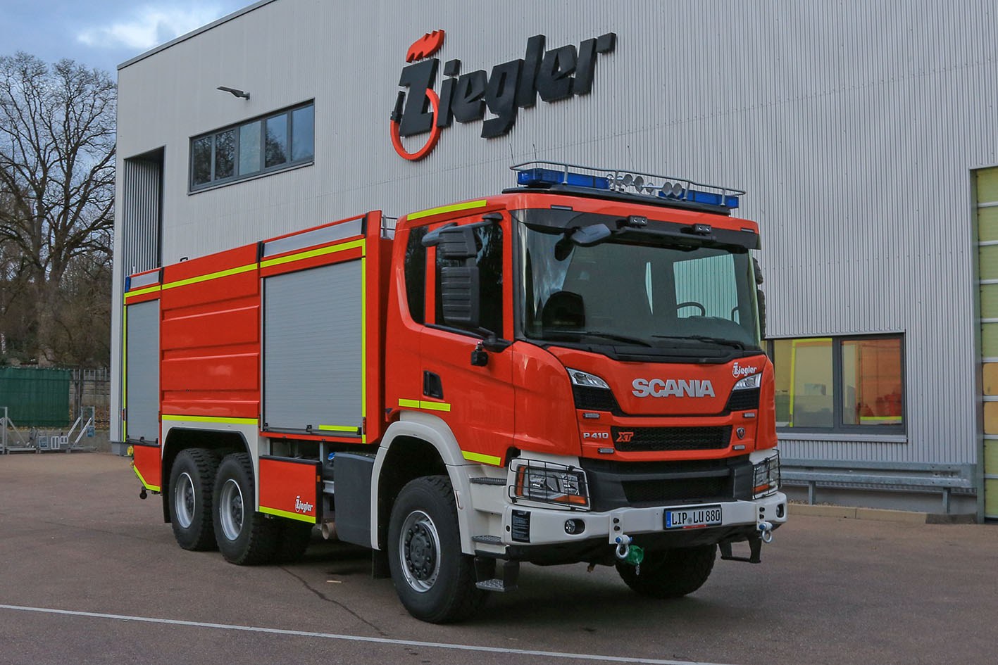ZIEGLER GTLF 8000 an die FF Lügde — ZIEGLER Feuerwehrfahrzeuge