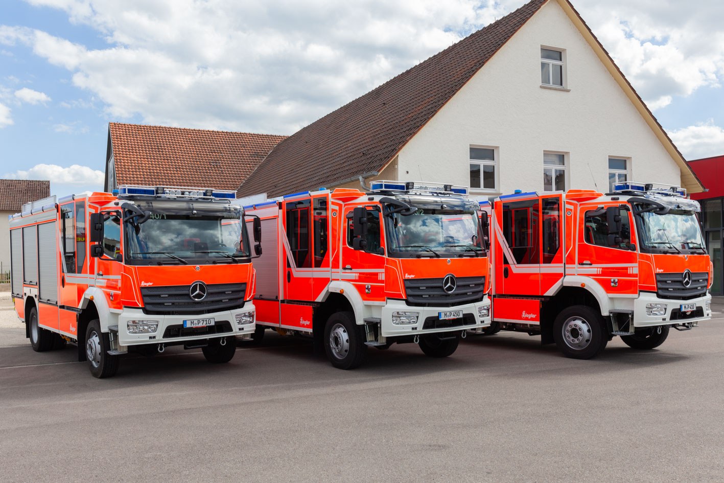 ZIEGLER delivers 3 HLF 20 to the municipality of Planegg — ZIEGLER ...