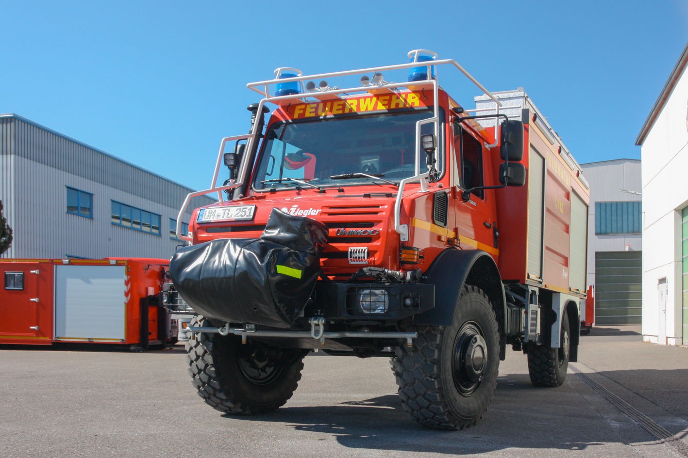 ZIEGLER TLF 5000 an die FF Brüssow — ZIEGLER Feuerwehrfahrzeuge