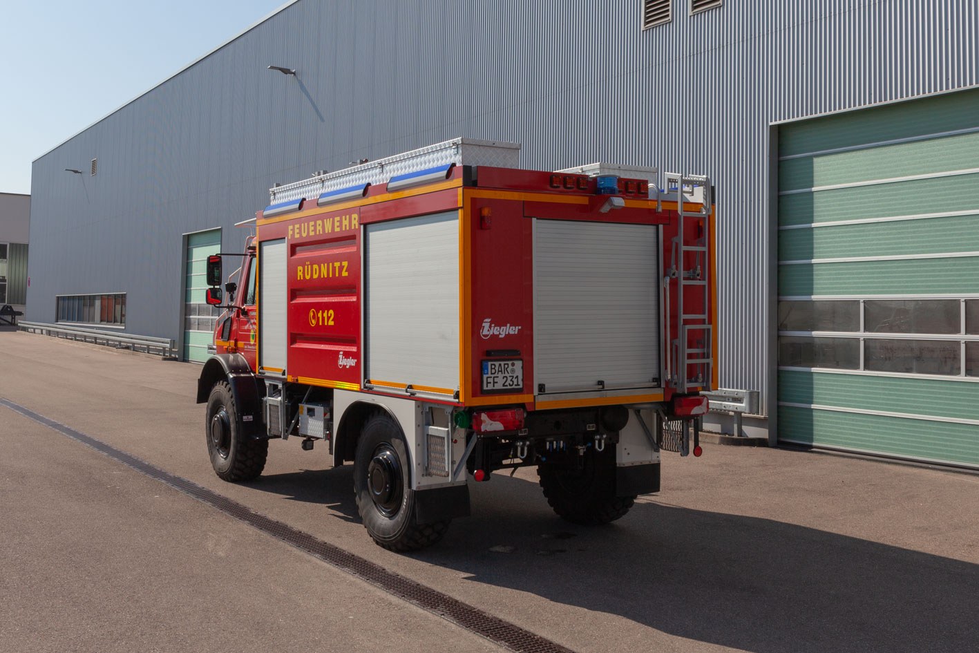 ZIEGLER TLF 5000 an die FF Rüdnitz — ZIEGLER Feuerwehrfahrzeuge