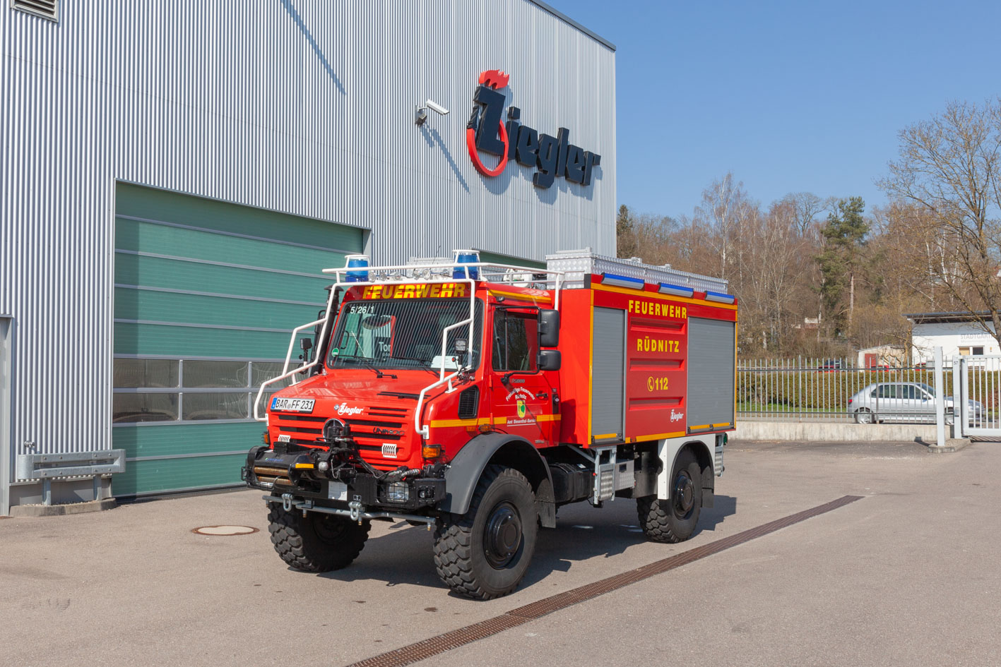 ZIEGLER TLF 5000 to the fire department of Rüdnitz — ZIEGLER ...
