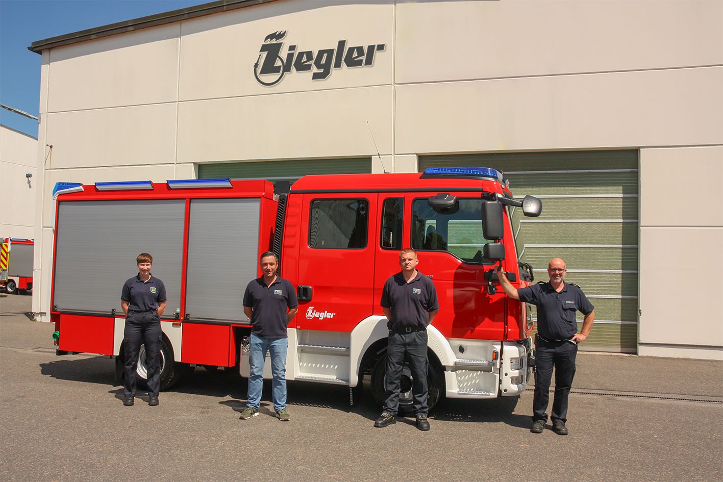 ZIEGLER MLF to the fire department of Rockenhausen — ZIEGLER Feuerwehrfahrzeuge