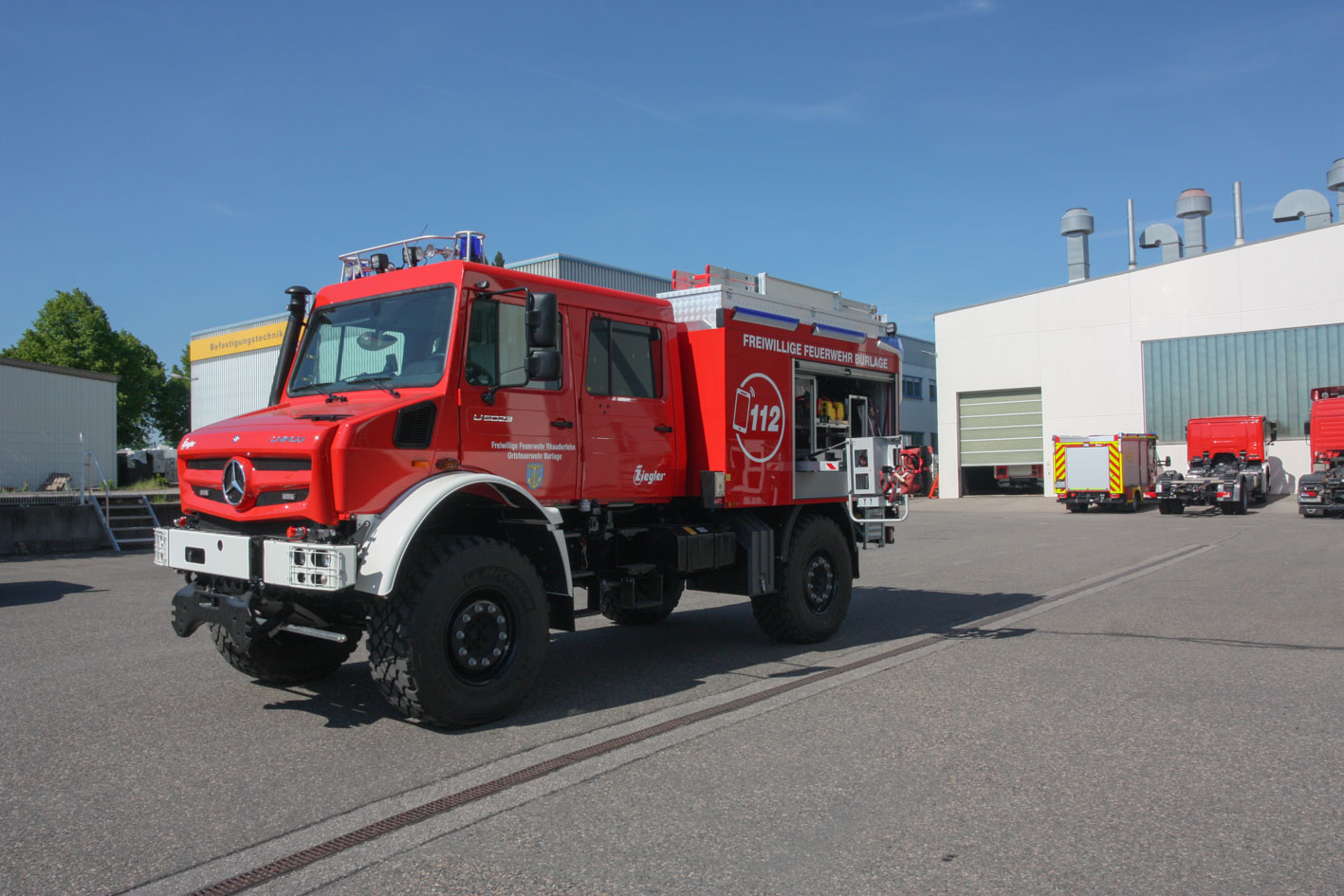 ZIEGLER TLF 2000 an die FF Rhauderfehn für die OF Burlage — ZIEGLER Feuerwehrfahrzeuge
