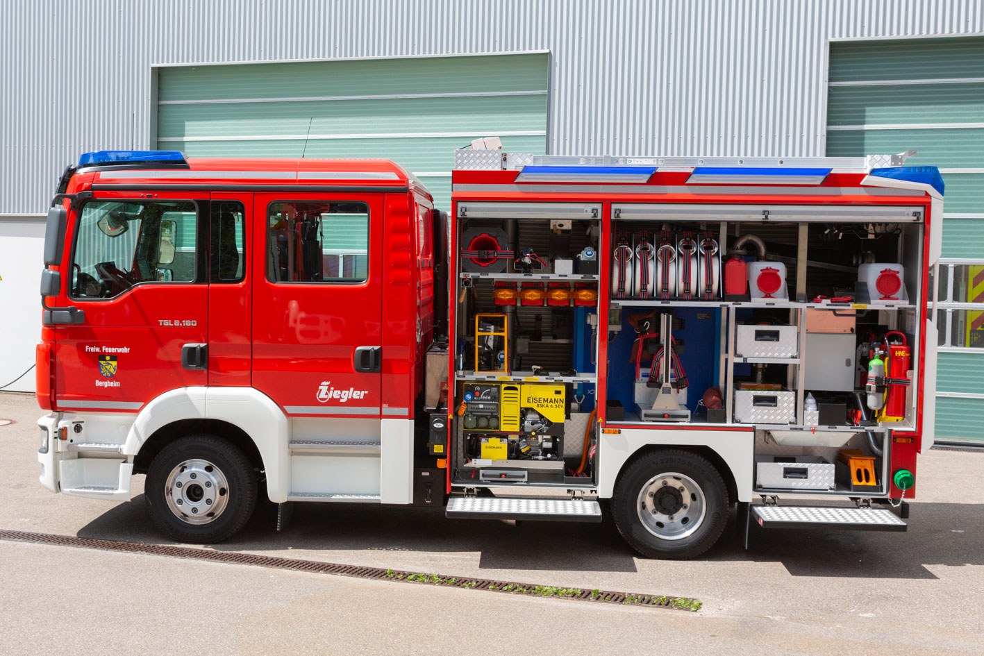 ZIEGLER MLF an die FF Bergheim — ZIEGLER Feuerwehrfahrzeuge