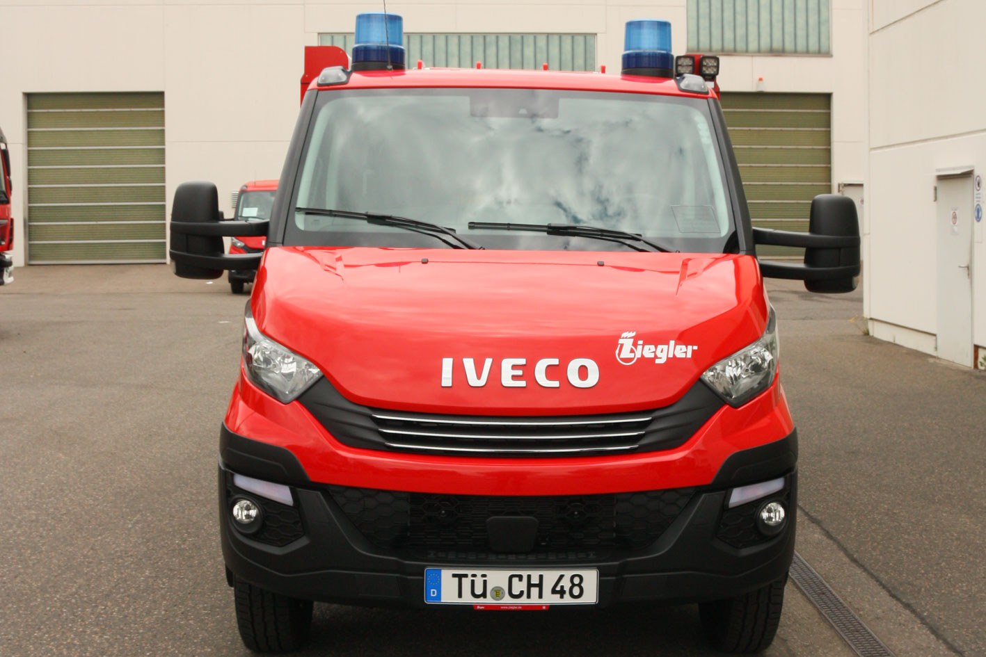 ZIEGLER TSF-W an die WF der CHT Germany GmbH — ZIEGLER Feuerwehrfahrzeuge