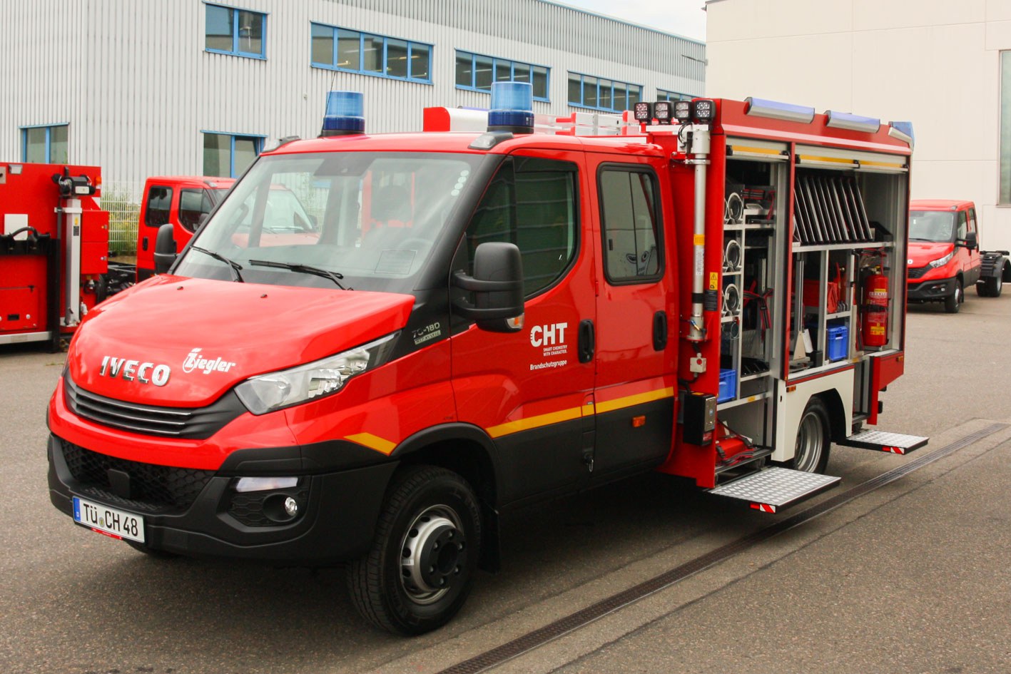 ZIEGLER TSF-W an die WF der CHT Germany GmbH — ZIEGLER Feuerwehrfahrzeuge