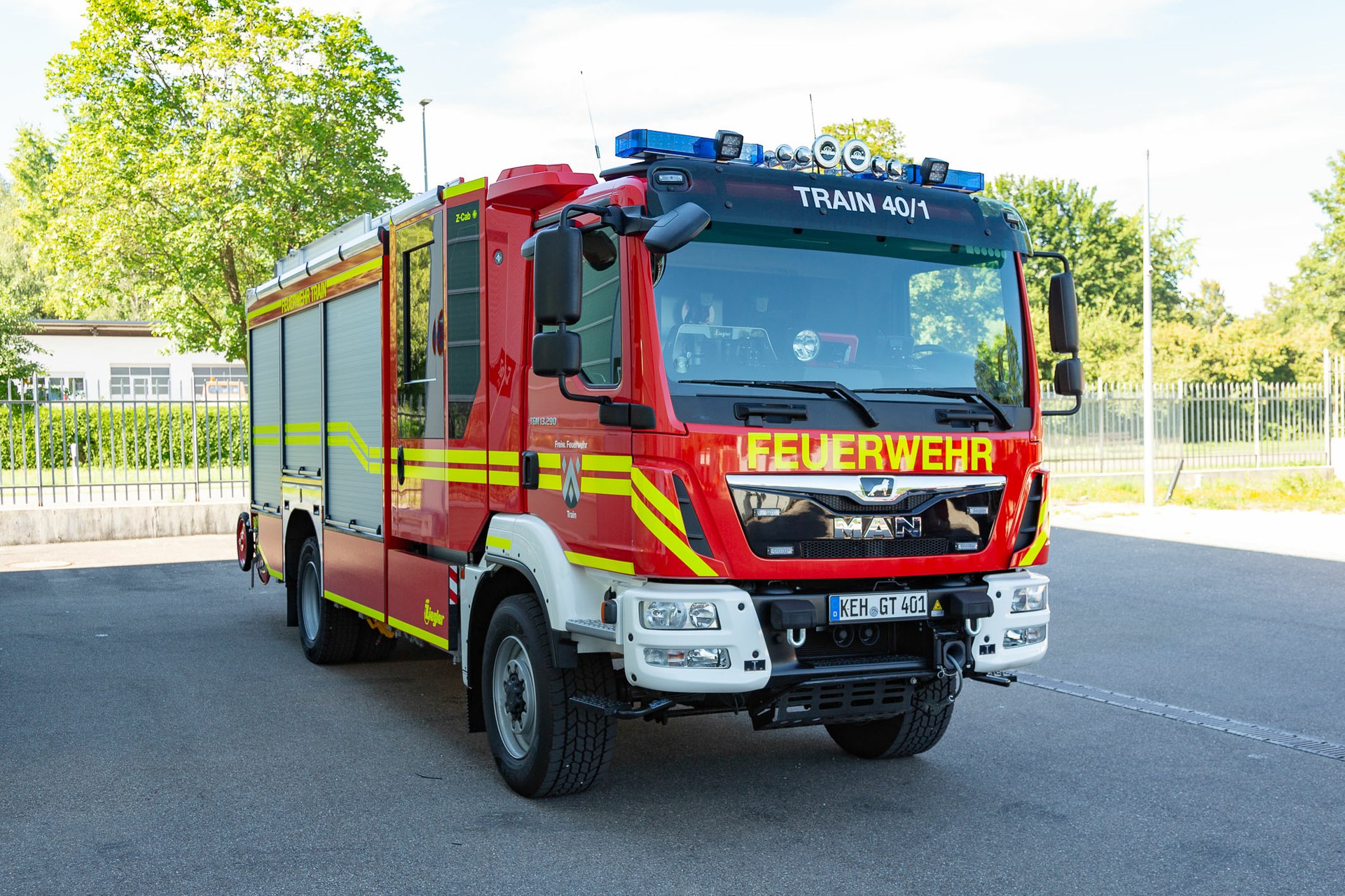 ZIEGLER HLF 20 to the fire department of Train — ZIEGLER Feuerwehrfahrzeuge
