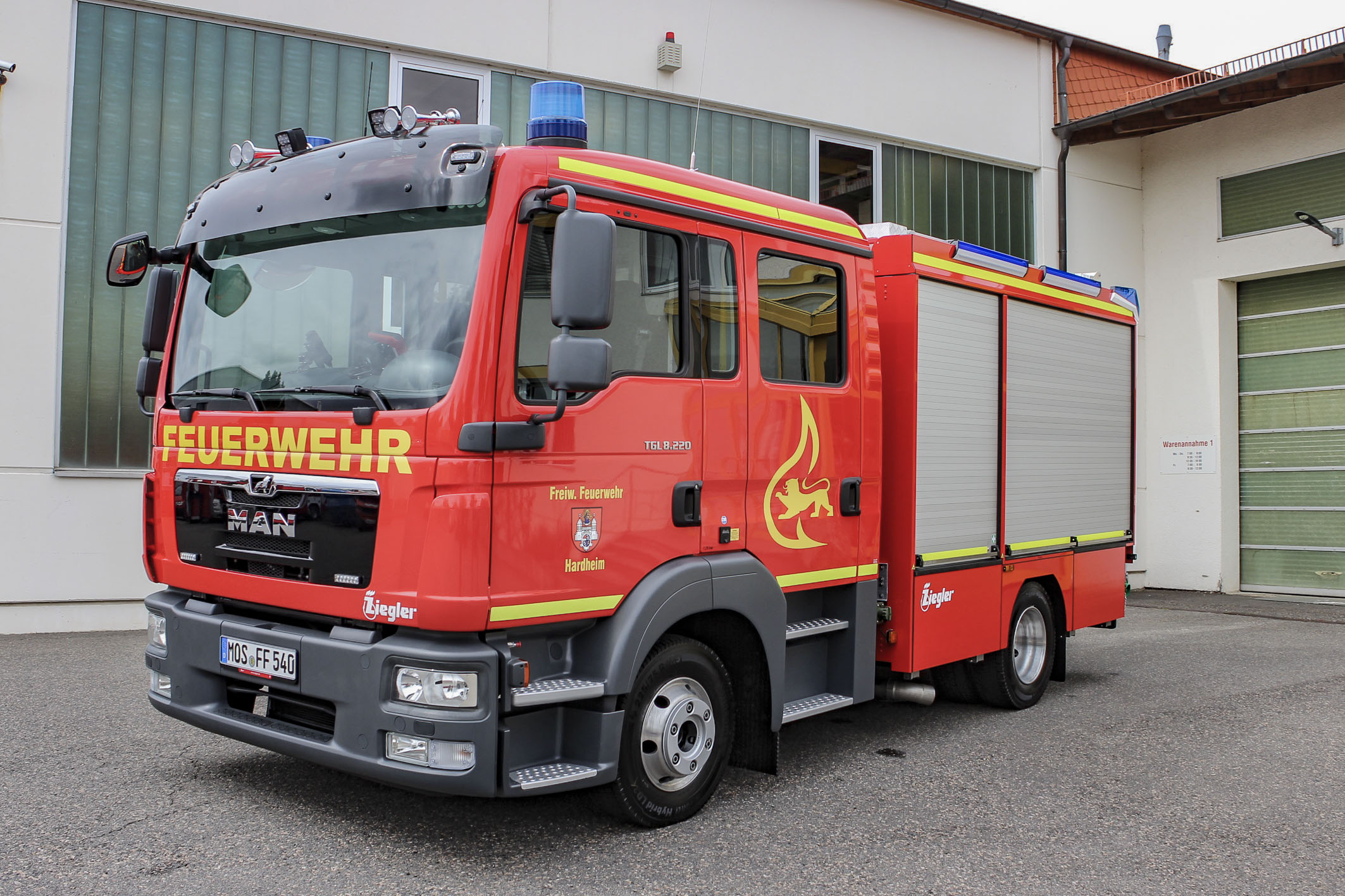 ZIEGLER MLF to the fire department of Hardheim — ZIEGLER Feuerwehrfahrzeuge