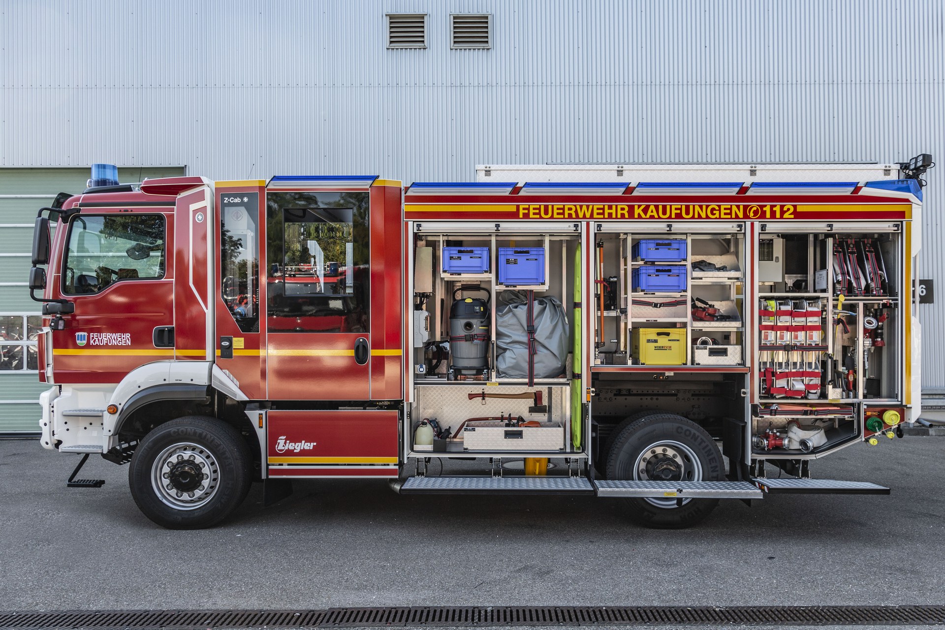 ZIEGLER StLF 20 an die FF Kaufungen — ZIEGLER Feuerwehrfahrzeuge