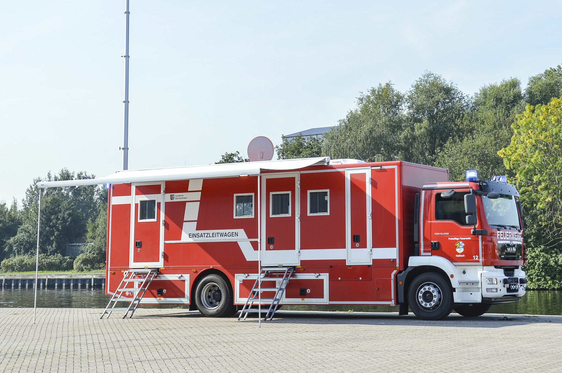 ZIEGLER ELW 2 an die FF Haßloch — ZIEGLER Feuerwehrfahrzeuge