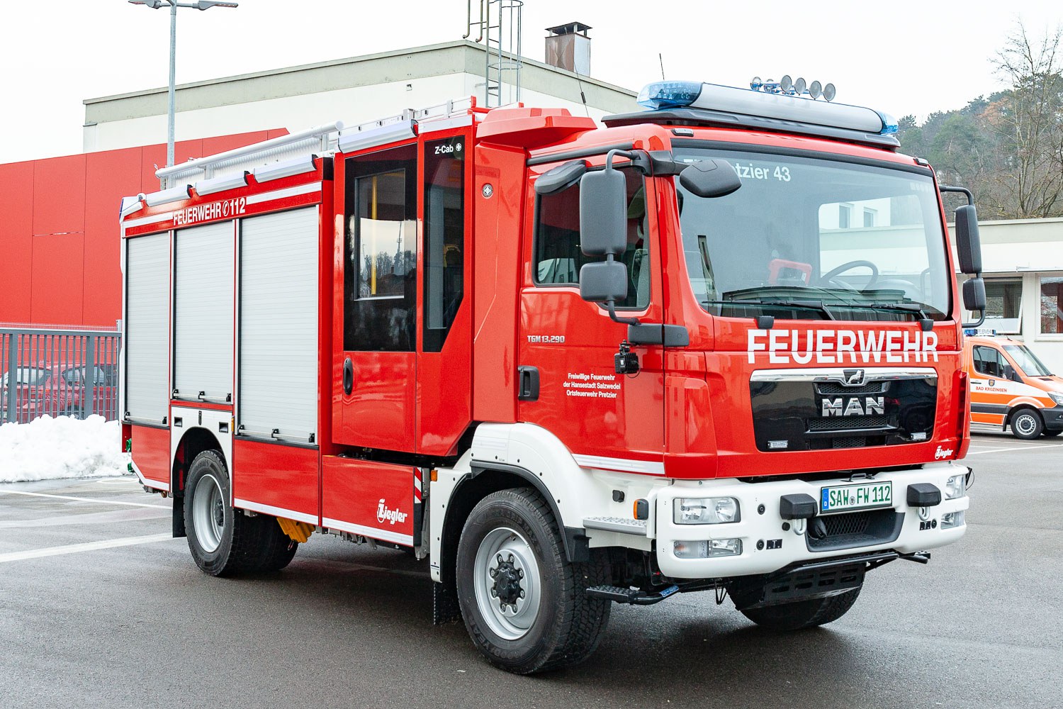 ZIEGLER HLF 10 an die Feuerwehr Magdeburg FF Salzwedel — ZIEGLER ...