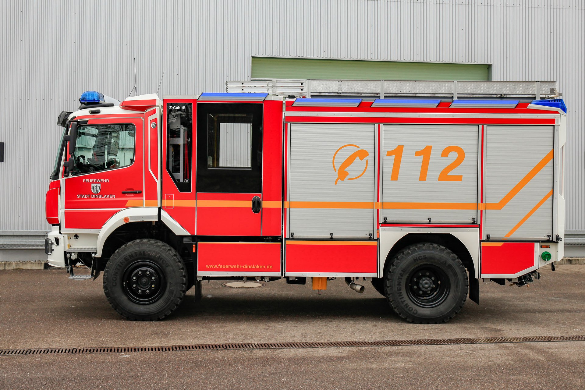 ZIEGLER HLF 20 KatS to the fire department of Dinslaken — ZIEGLER ...