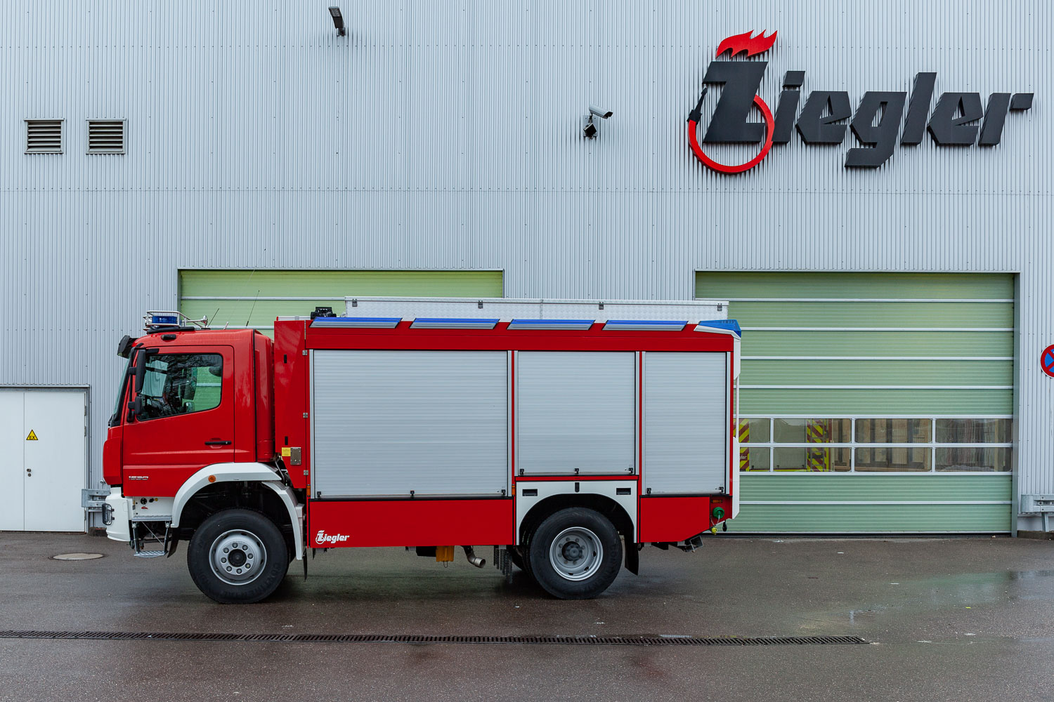 ZIEGLER TLF 3000 to the fire department of Forbach — ZIEGLER Feuerwehrfahrzeuge