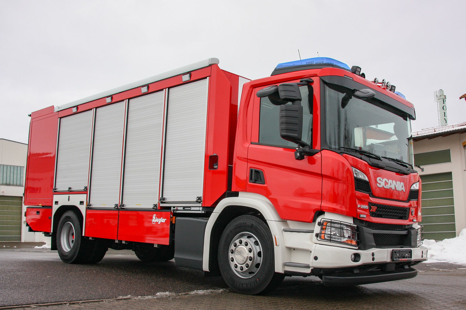 ZIEGLER GW-G to the fire department of Gauting — ZIEGLER Feuerwehrfahrzeuge