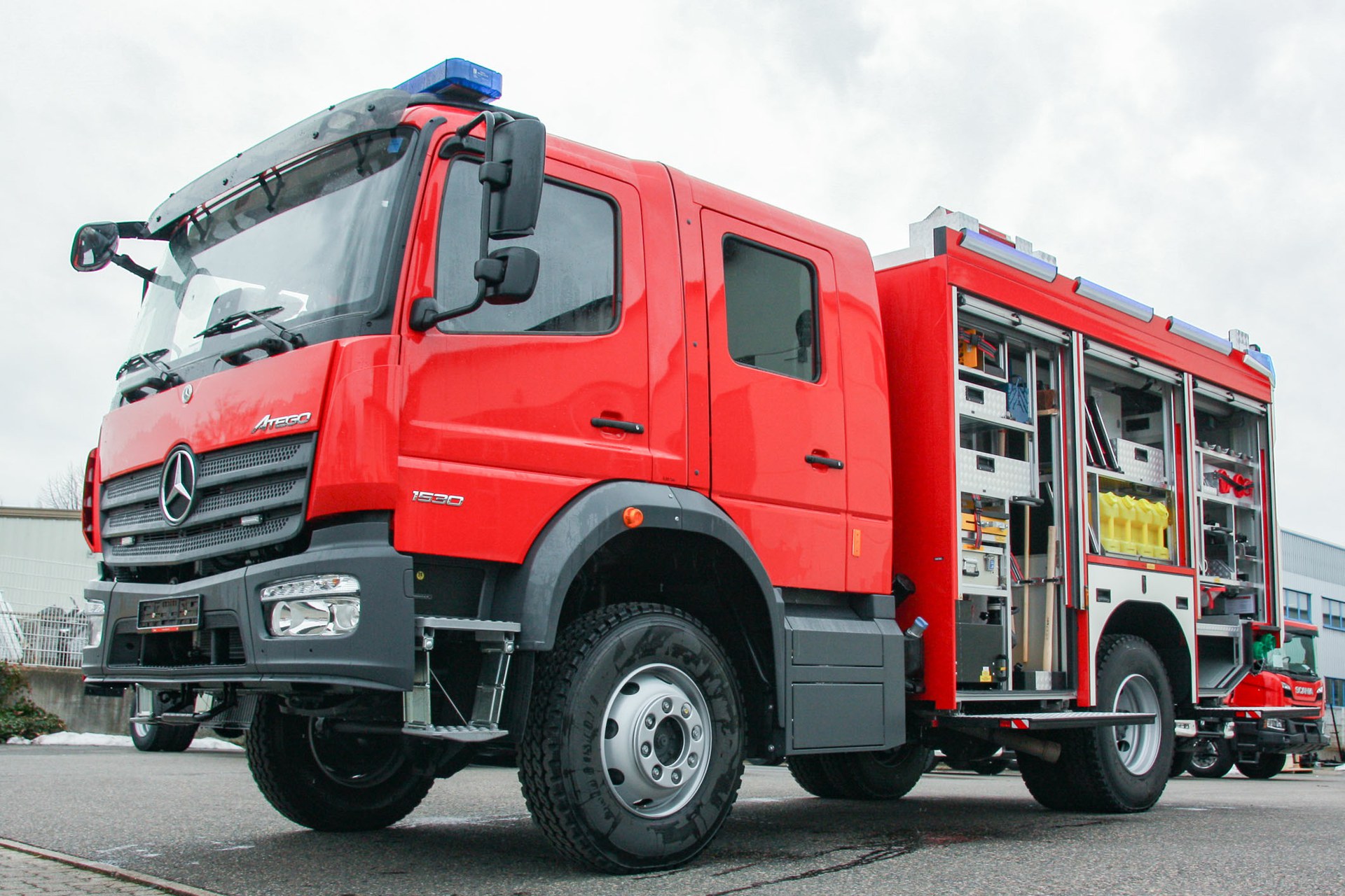 ZIEGLER TLF 3000 to the fire department of Reinsberg — ZIEGLER Feuerwehrfahrzeuge