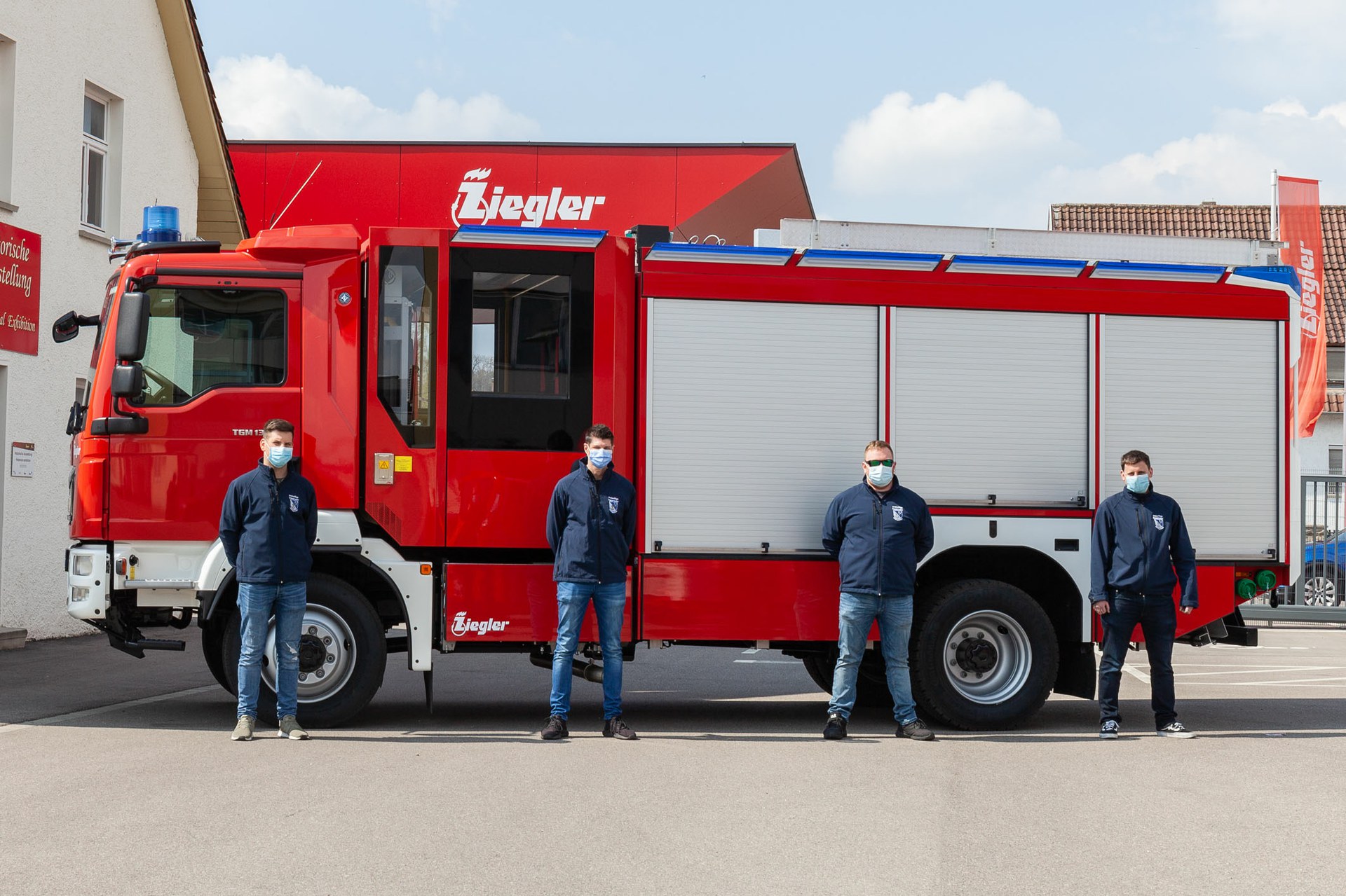 ZIEGLER HLF 20 to the fire department of Rehlingen-Siersburg — ZIEGLER ...