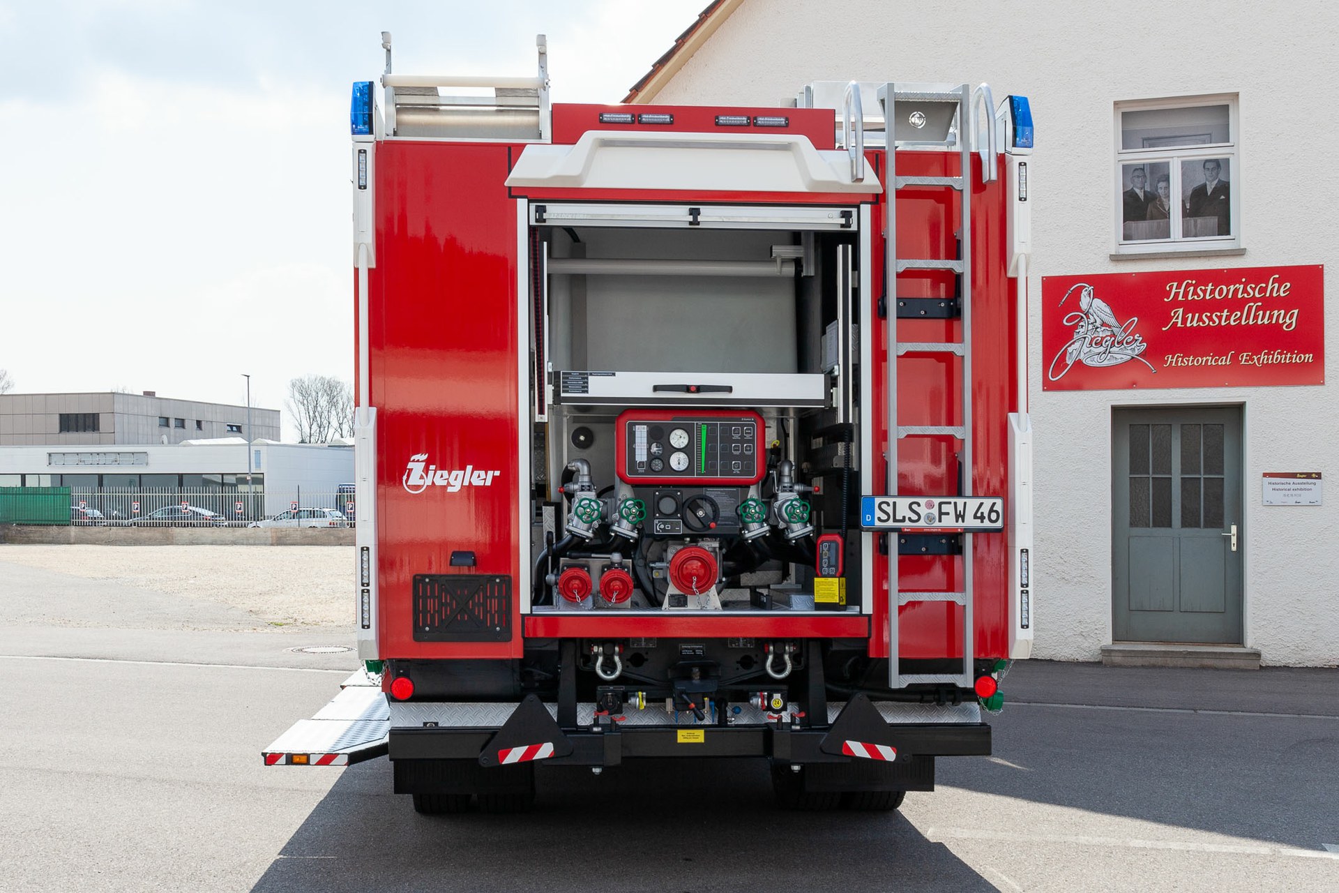 ZIEGLER HLF 20 to the fire department of Rehlingen-Siersburg — ZIEGLER ...