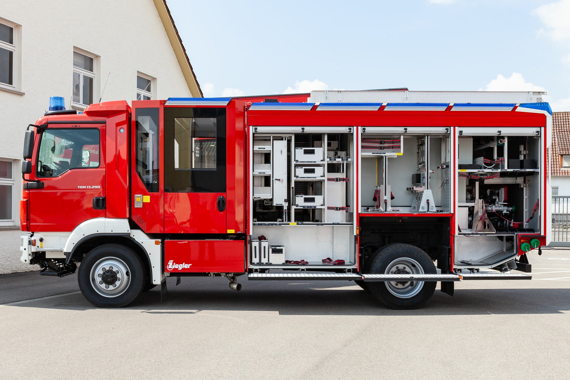 ZIEGLER HLF 20 to the fire department of Rehlingen-Siersburg — ZIEGLER ...
