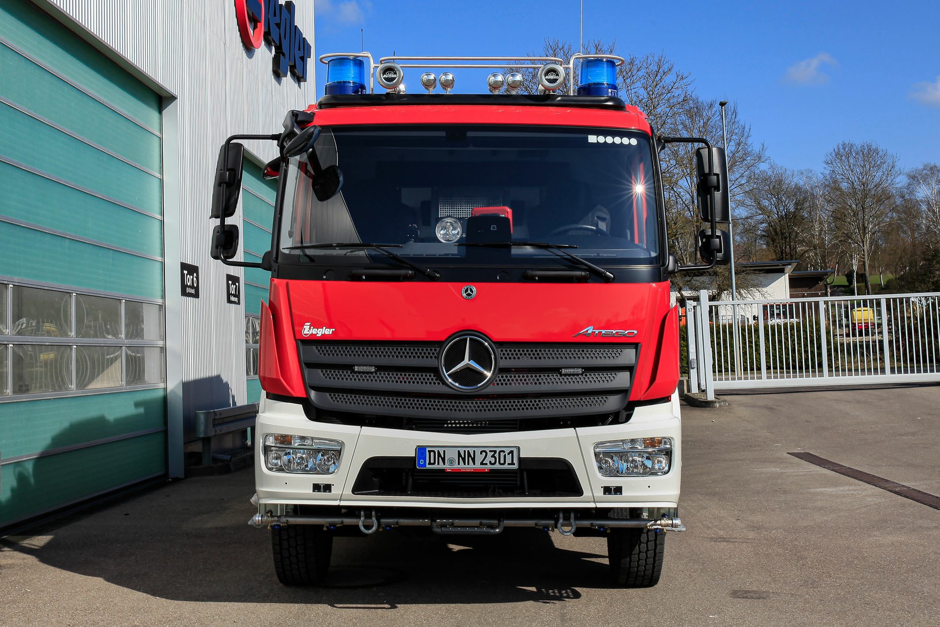 ZIEGLER TLF 3000 to the fire department of Nideggen — ZIEGLER Feuerwehrfahrzeuge