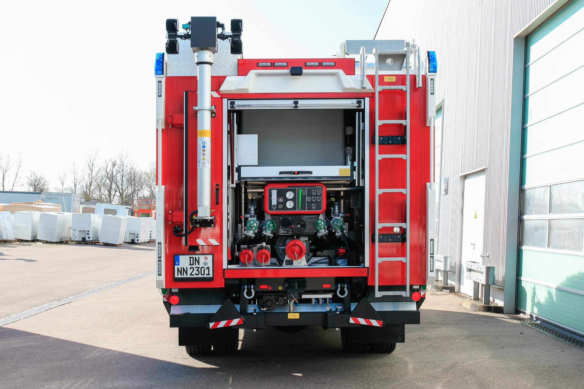 ZIEGLER TLF 3000 to the fire department of Nideggen — ZIEGLER Feuerwehrfahrzeuge