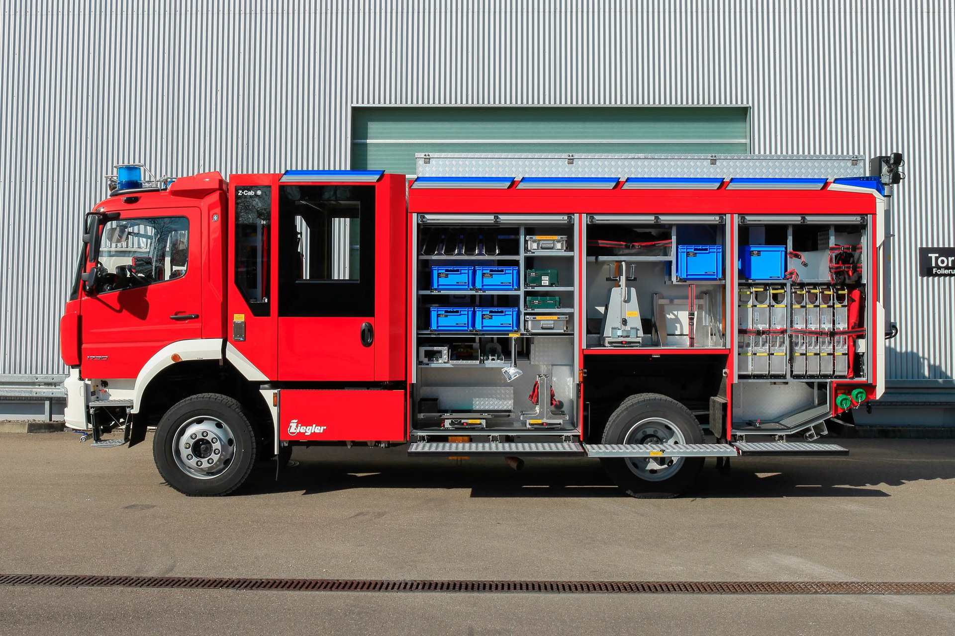ZIEGLER TLF 3000 to the fire department of Nideggen — ZIEGLER Feuerwehrfahrzeuge