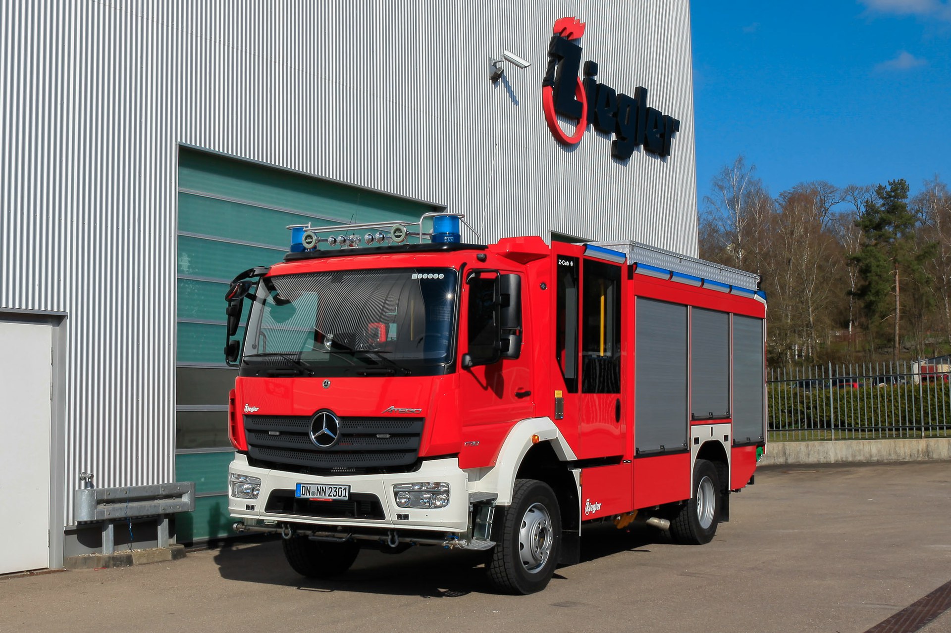 ZIEGLER TLF 3000 to the fire department of Nideggen — ZIEGLER Feuerwehrfahrzeuge