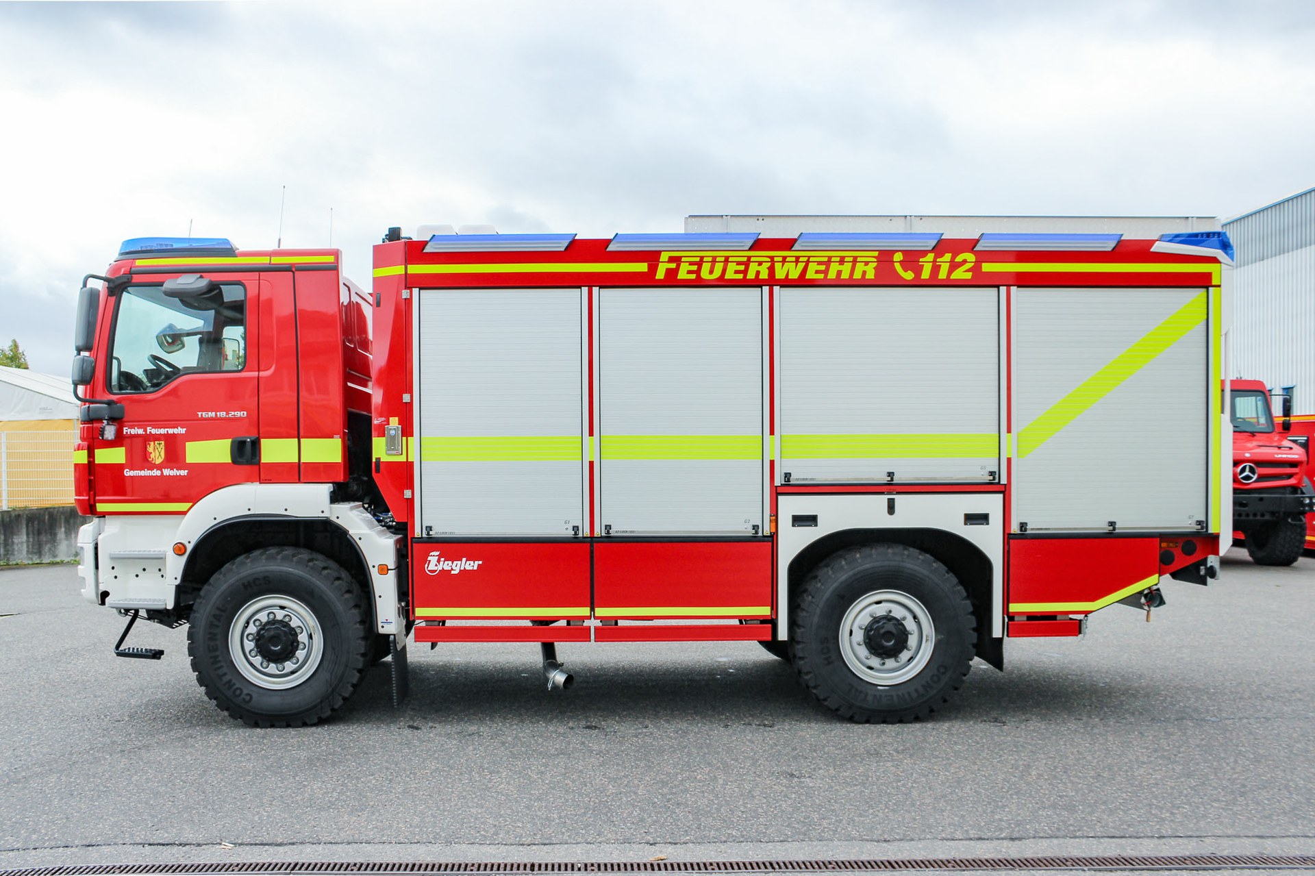 ZIEGLER RW an die FF Welver — ZIEGLER Feuerwehrfahrzeuge