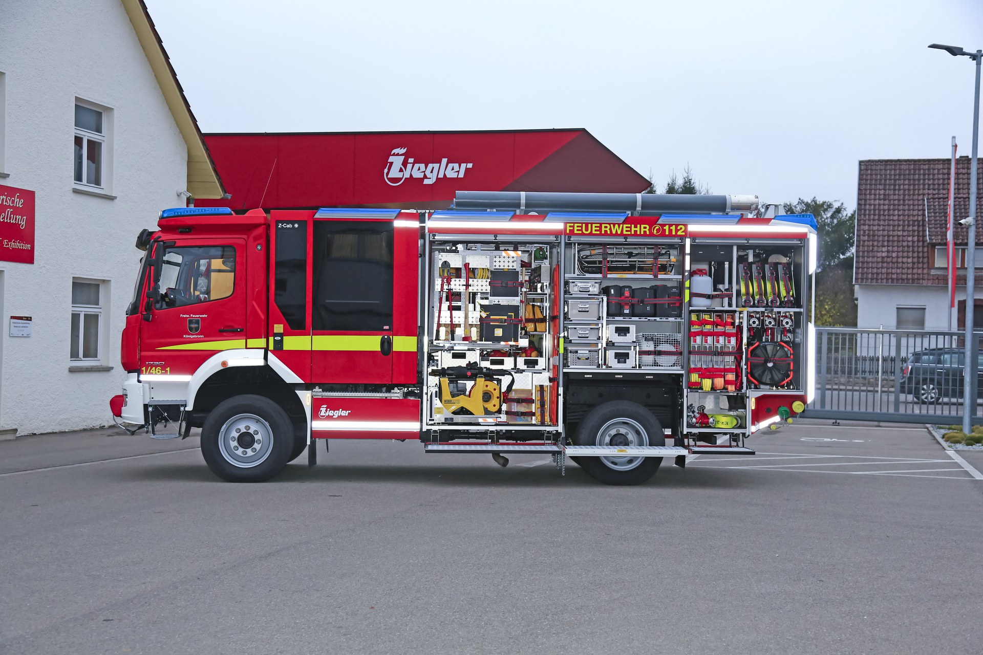 ZIEGLER HLF 20 an die FF Königsbronn — ZIEGLER Feuerwehrfahrzeuge