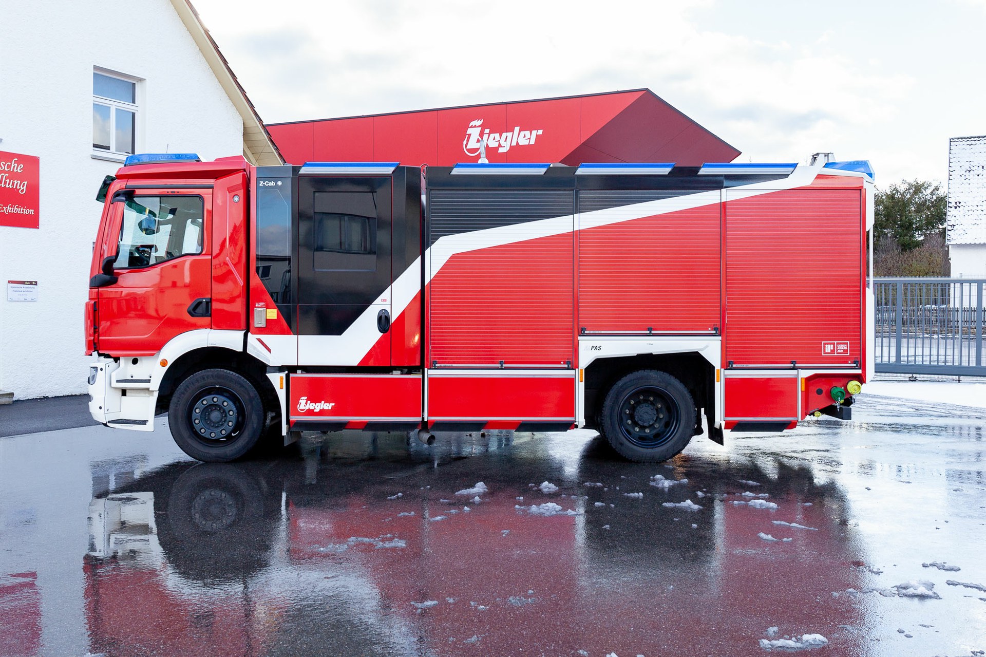 ZIEGLER HLF 20 an die WF Schaeffler AG — ZIEGLER Feuerwehrfahrzeuge