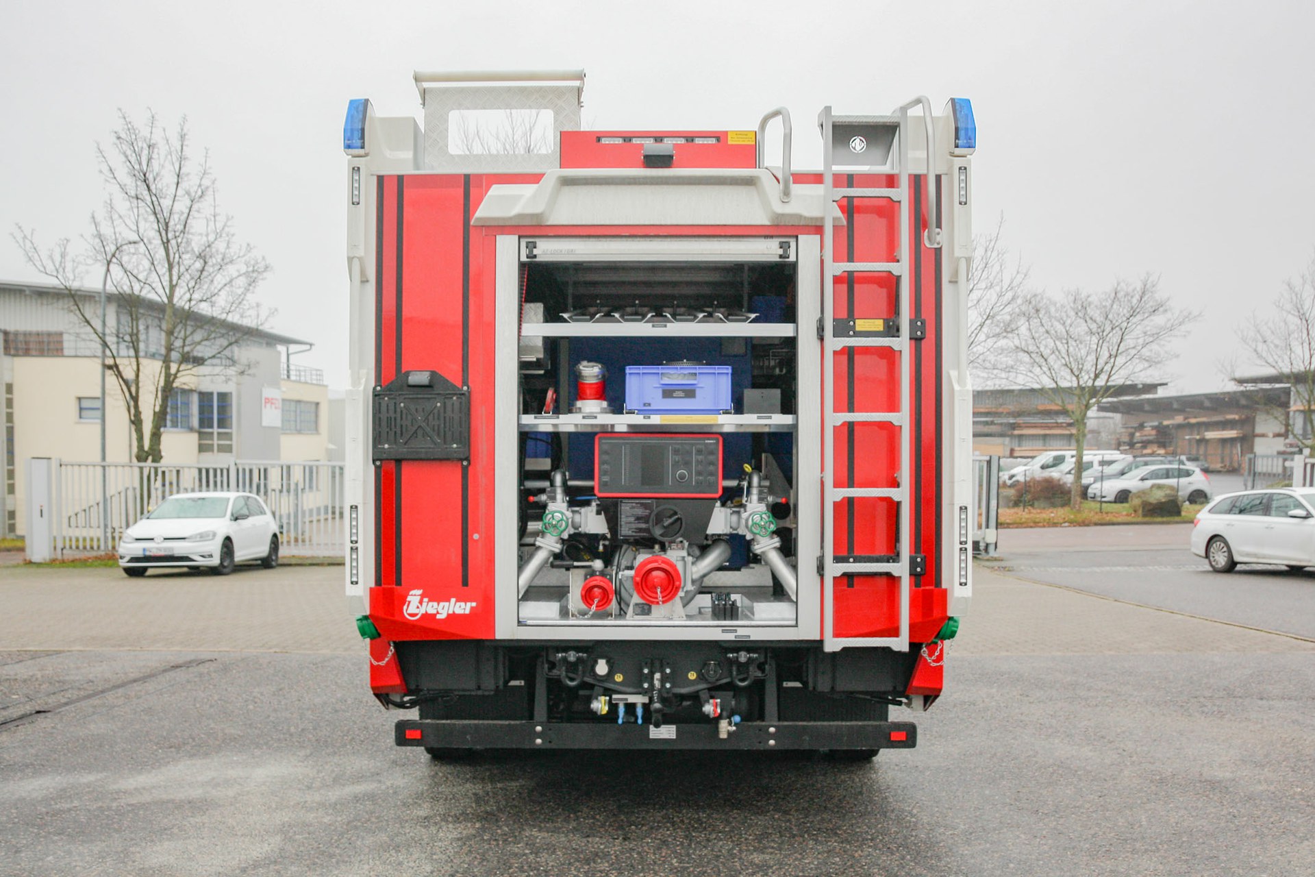 ZIEGLER MLF to the fire department of Michelin — ZIEGLER Feuerwehrfahrzeuge