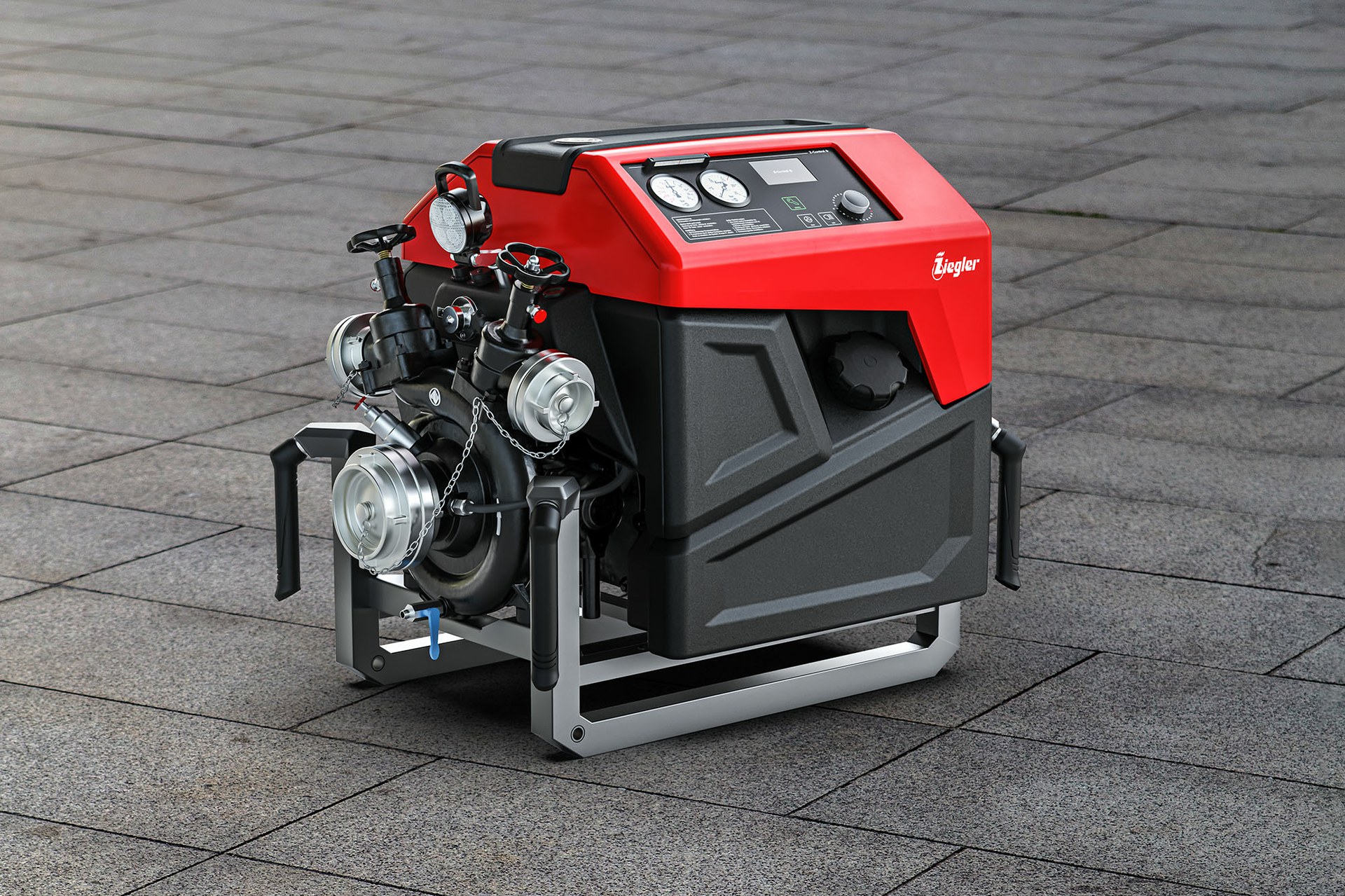 ZIEGLER presents new portable pump Ultra Power — ZIEGLER Feuerwehrfahrzeuge