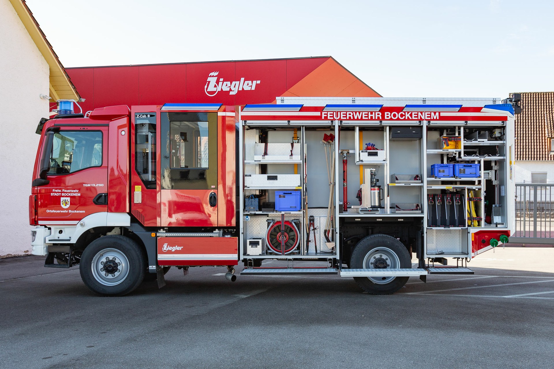 ZIEGLER TLF 3000 an die FF Bockenem — ZIEGLER Feuerwehrfahrzeuge